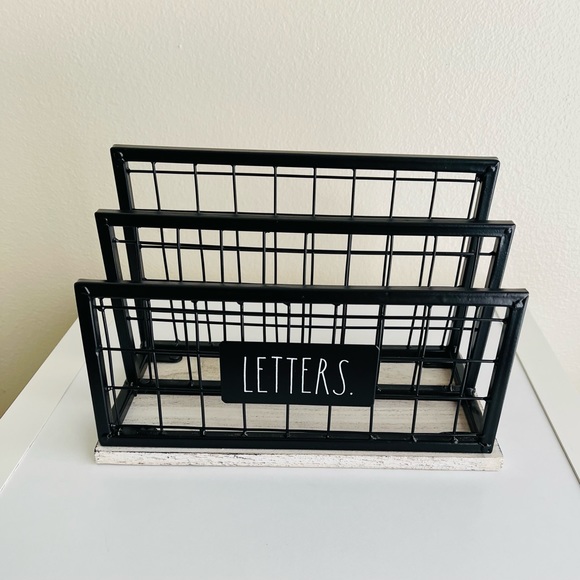 Rae Dunn | Office | Rae Dunn Metal Letters Letter Holder | Poshmark